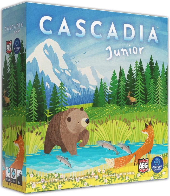Cascadia Junior | Kids Board game, family fun! – Wizard's Arcane Tabletop Tavern