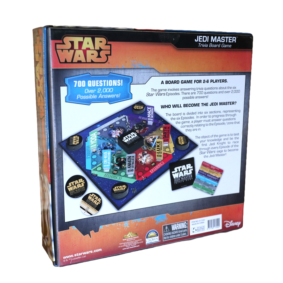 Star Wars: Jedi Master Trivia Board Game (used) – Wizard's Arcane ...